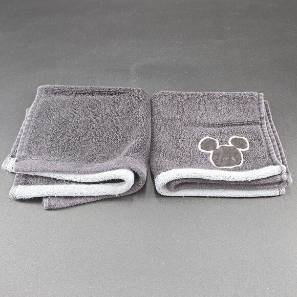 Disney | Bath | 2 Disney Mickey Mouse Wash Clothes Red White Black ...